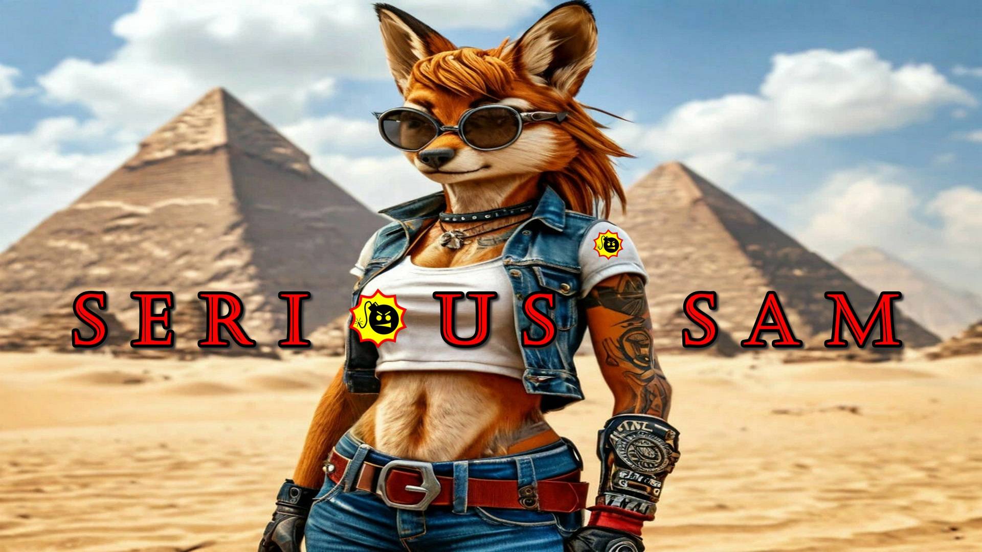 Serious Sam глава Egypt местность The Great Pyramid 2001 год Final Сложность игры Круто 18+