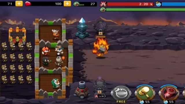 #CastleDefenseKing (2) Рогатый боссец 😈🔥
#ТамараЁптаСтайл