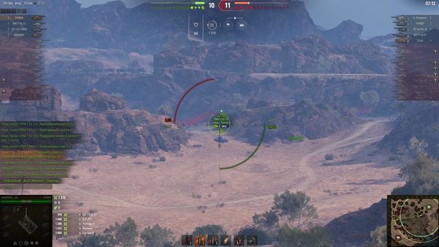 FV 4005  бой 9900 урона