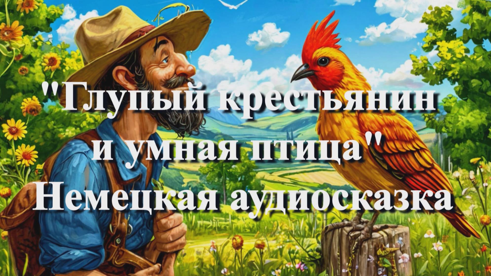 Глупый крестьянин и умная птица — немецкая народная аудиосказка