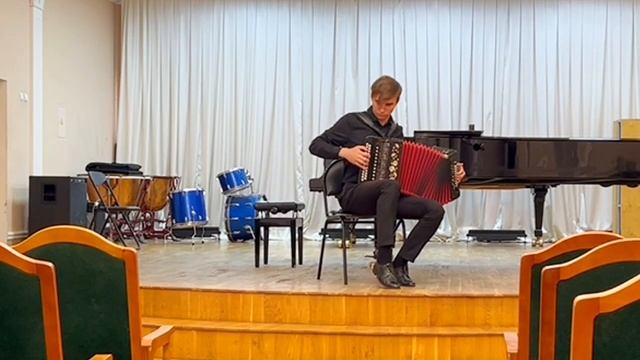 И. Пахельбель "Чакона фа минор" Играет Чемпион России по гармони - 2023 Илья Заборских