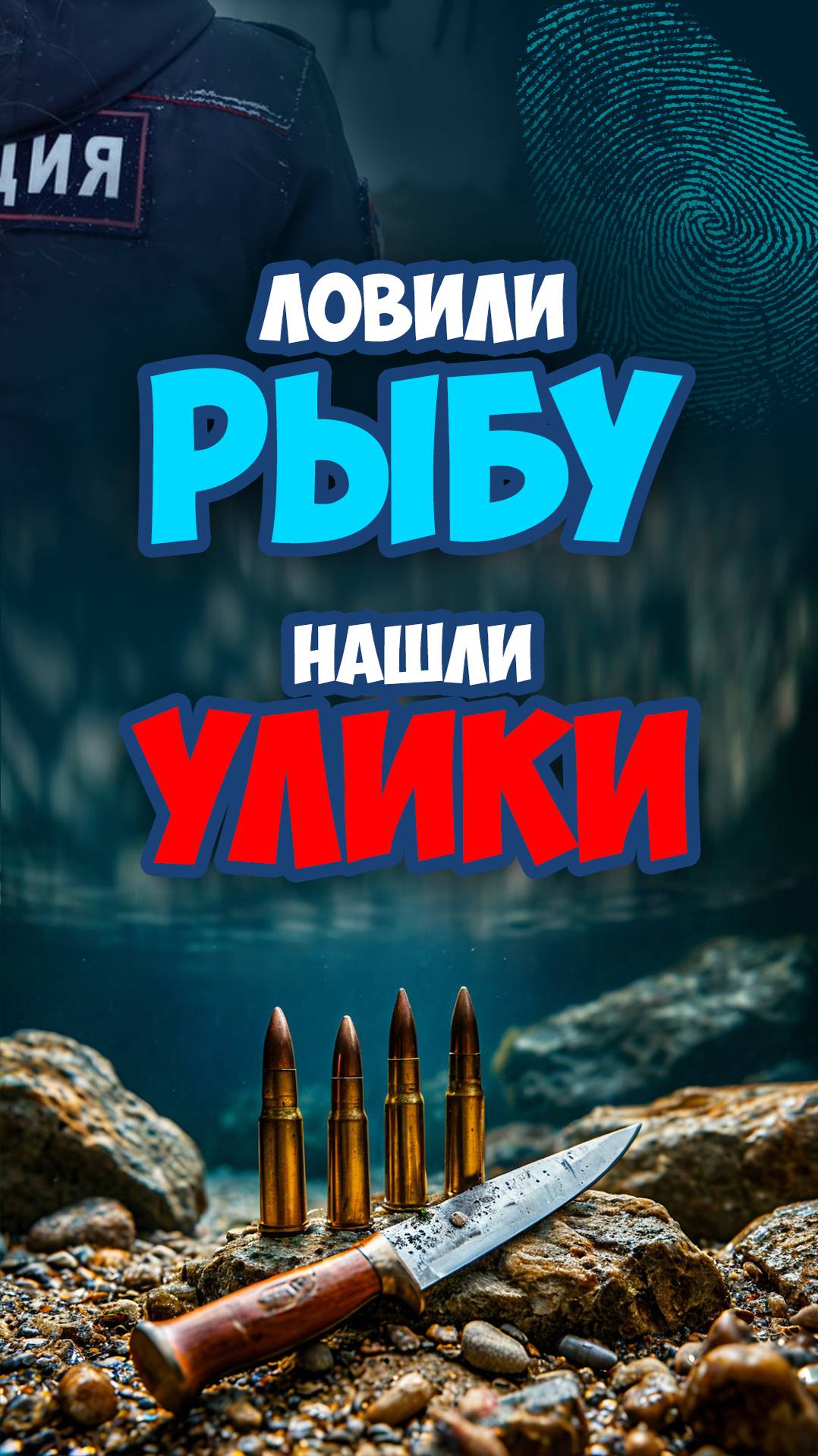 Ловили рыбу. Нашли улики.