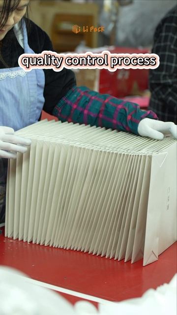 Взгляните на наш строгий процесс контроля качества бумажных пакетов на фабрике Lipack