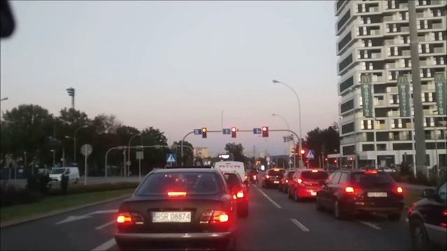 По Польше, вечерком.