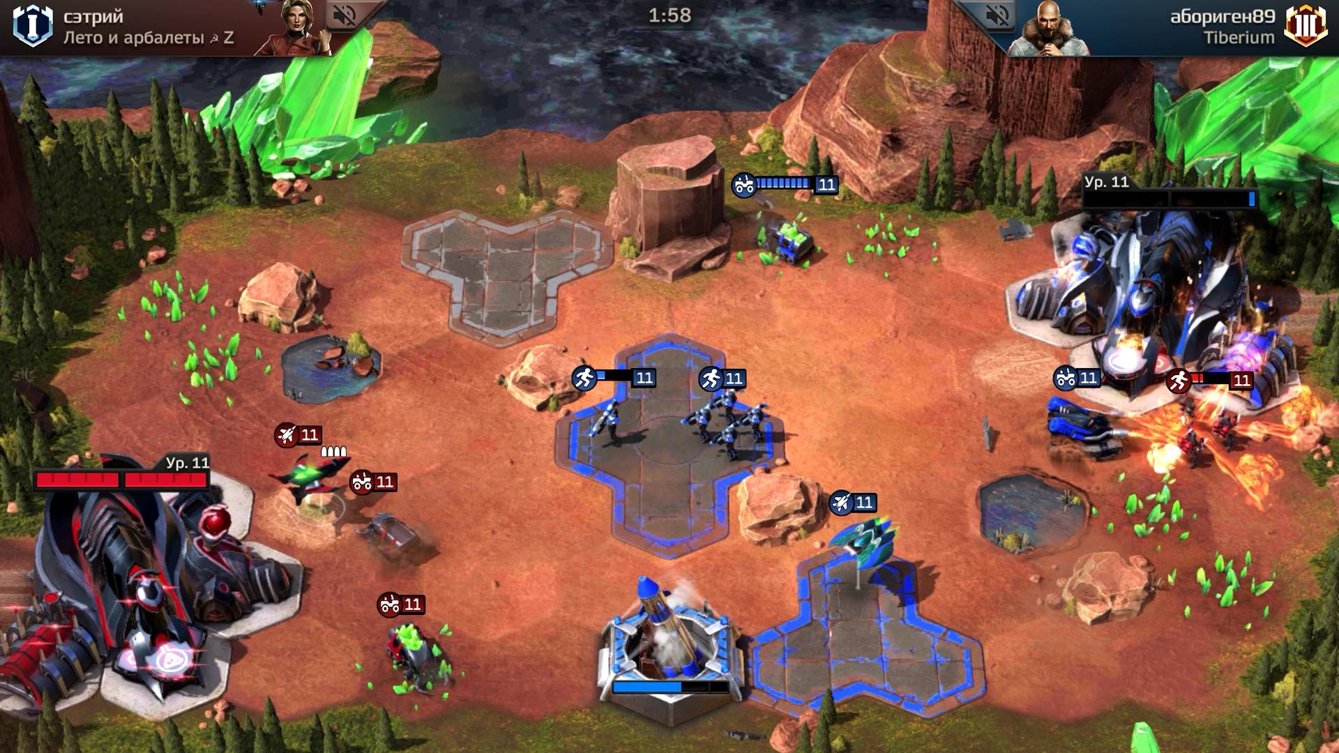 C&C Rivals / Добил свою базу / Сэтрий и Абориген 89