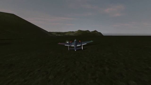 Посадка Пе-2 на плато Ай-Петри в игре Ил-2 Штурмовик. Забытые сражения