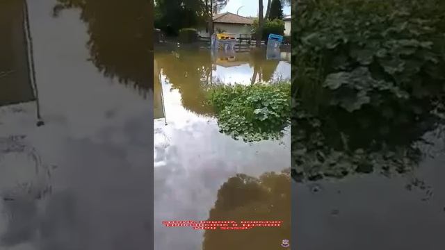 Май 2023 год, наводнение, Италия, район Равенны. Этому району повезло.