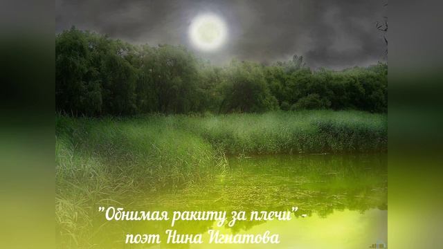 "Обнимая ракиту за плечи" -  стихи о природе - поэт Нина Игнатова