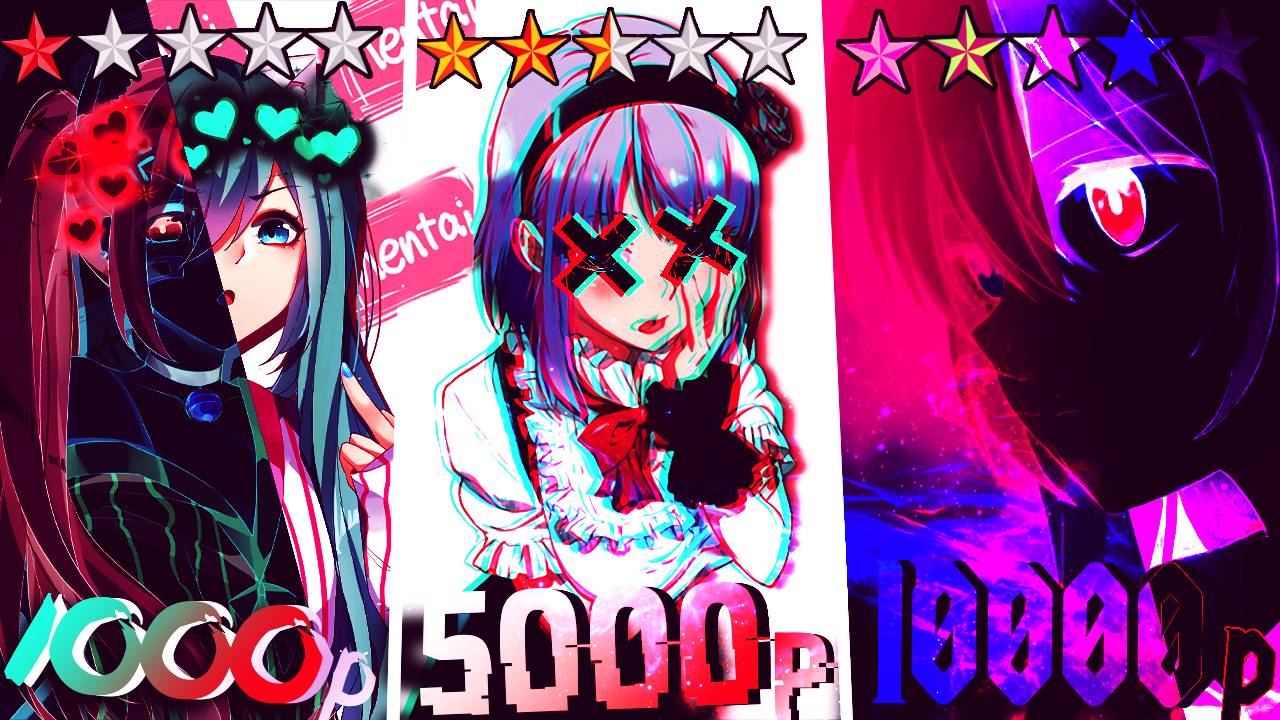 ЗАКАЗАЛ AMV ЗА 100₽ 500₽ 1000₽ 5000₽ 10000₽ (4 ЧАСТЬ)