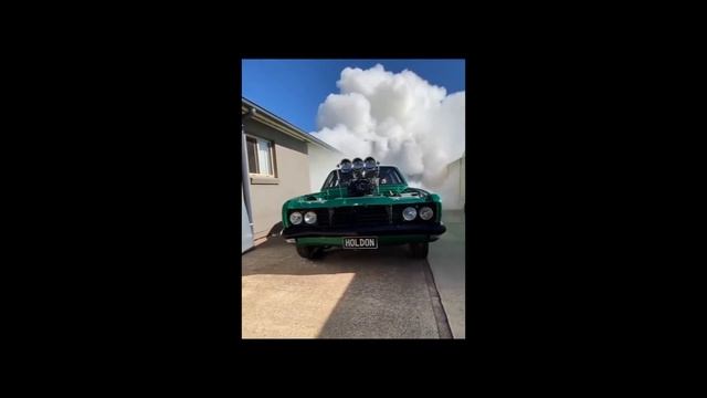 burnout musclecar