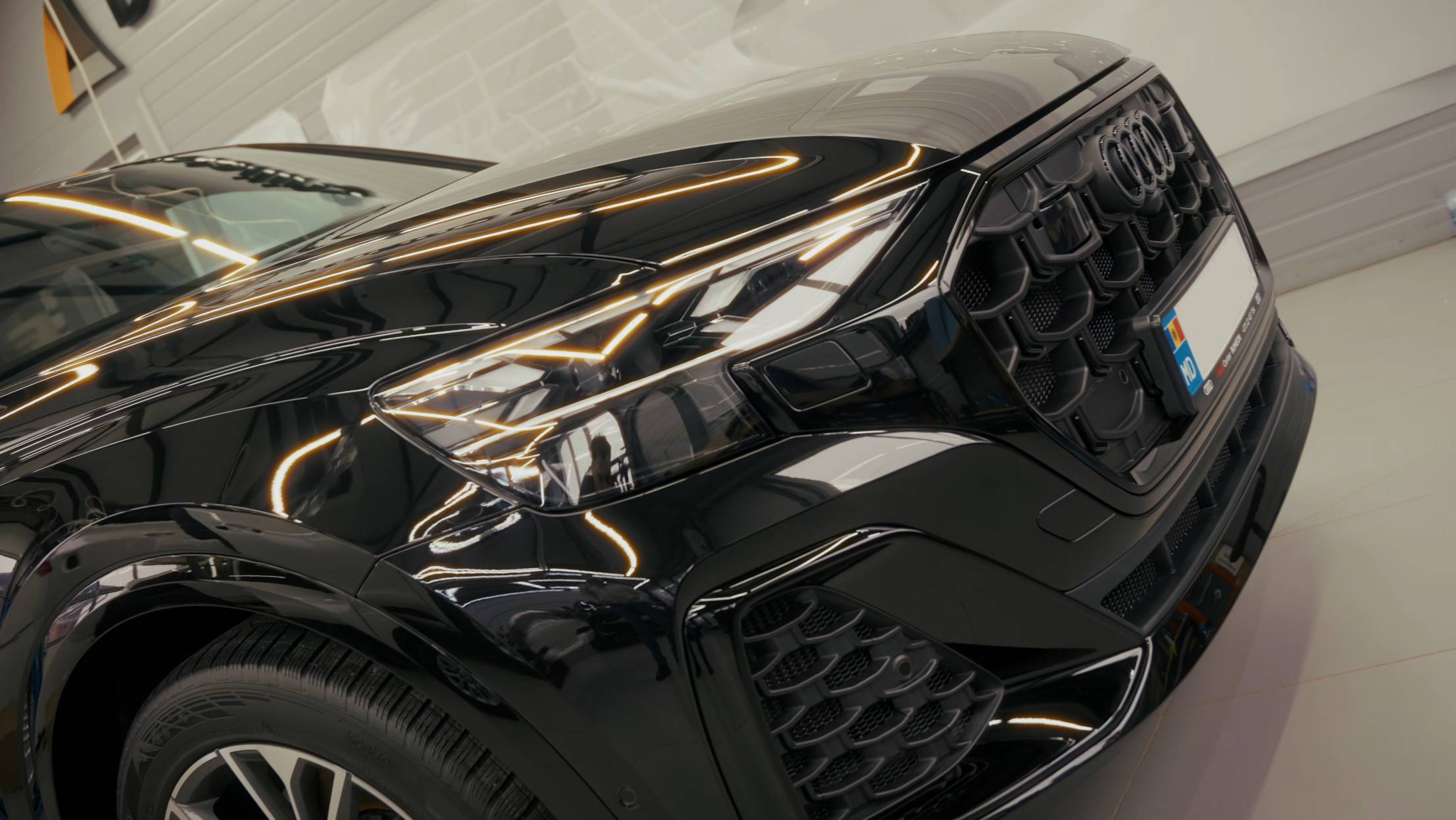 Комплекс работ AUDI Q8 |Оклейка пленкой | Detailing BBS