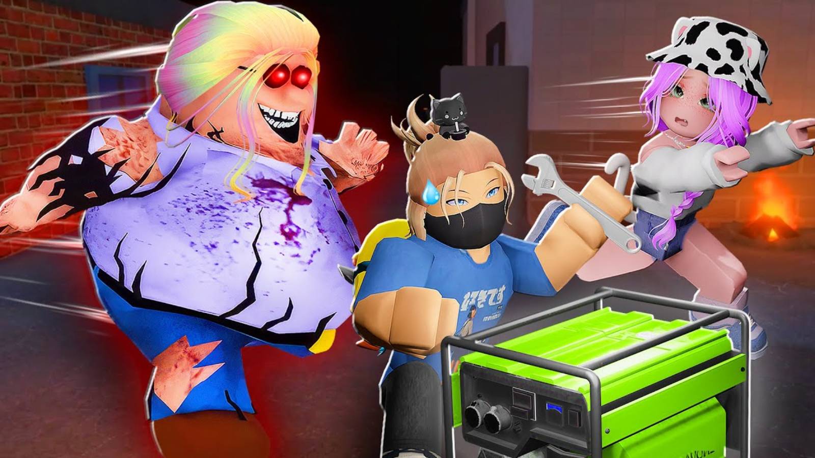 СТАЛА СУМАСШЕДШИМ БАТЕЙ в ОБНОВЛЕНИИ! Roblox