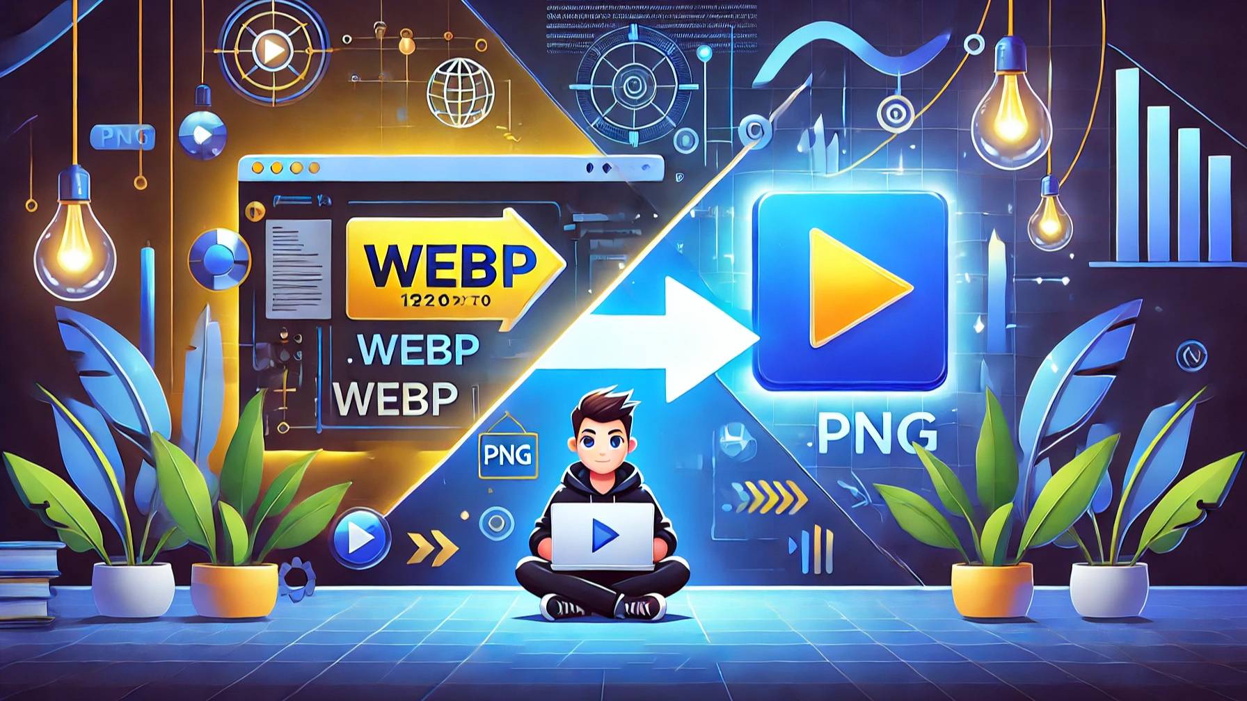 Как конвертировать WebP в PNG с помощью Python за 2 минуты 🚀