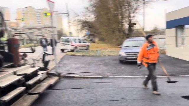 Асфальтирование территории водоканала в Щелково