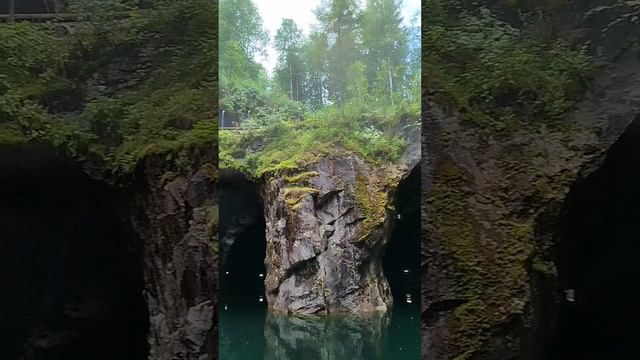 Мраморные штольни, подземная Рускеала. июль 2024.