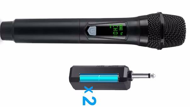 Профессиональный вокальный радиомикрофон, обзор радиосистемы (сейчас в продаже новая модель)