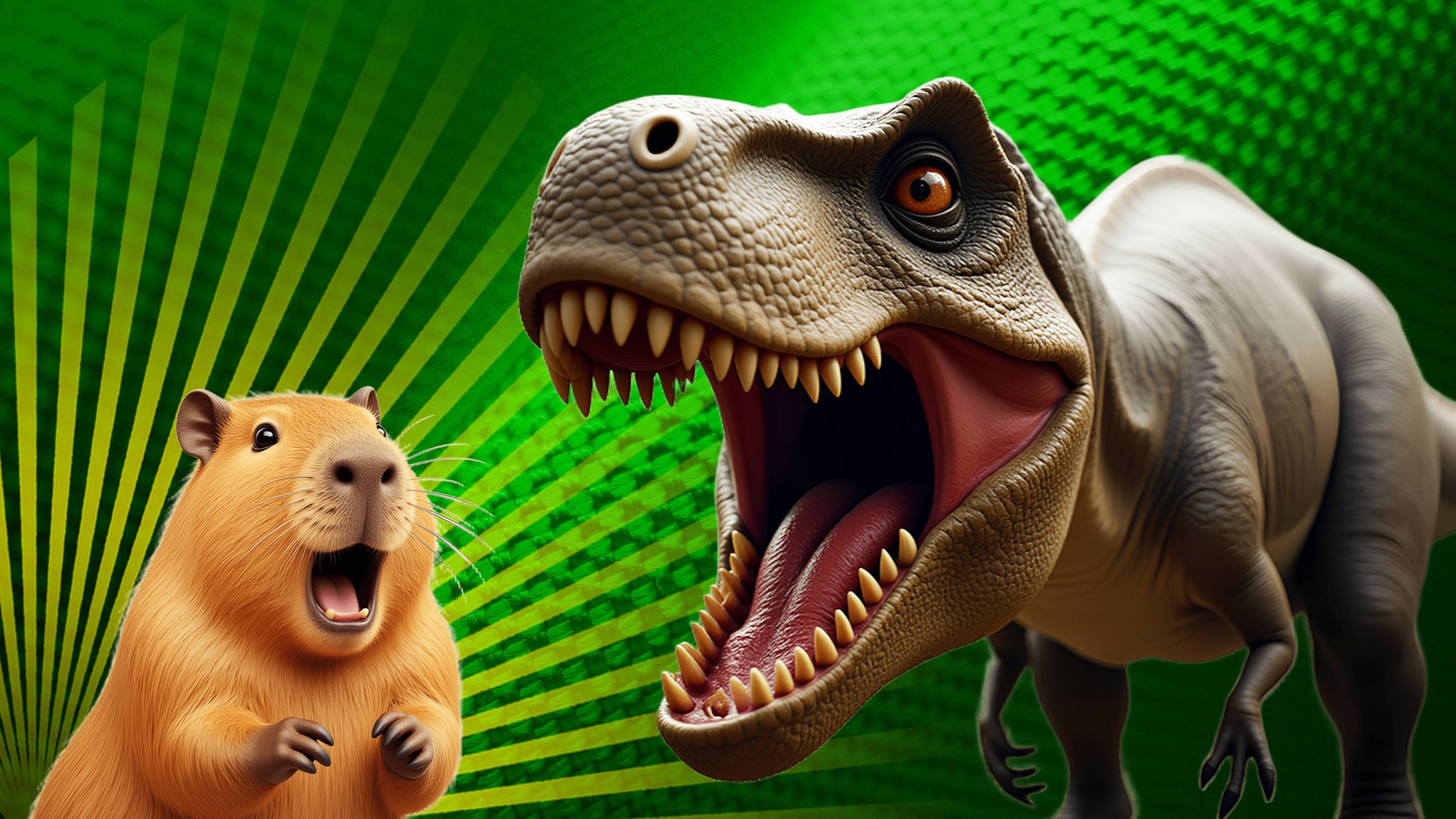 КАПИБАРА В МИРЕ ДИНОЗАВРОВ