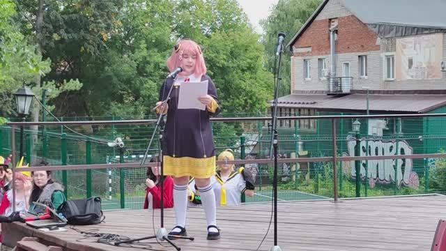 Открытие Tanuki | New Stage. Выступление  Ци Жун благословение небожителей.