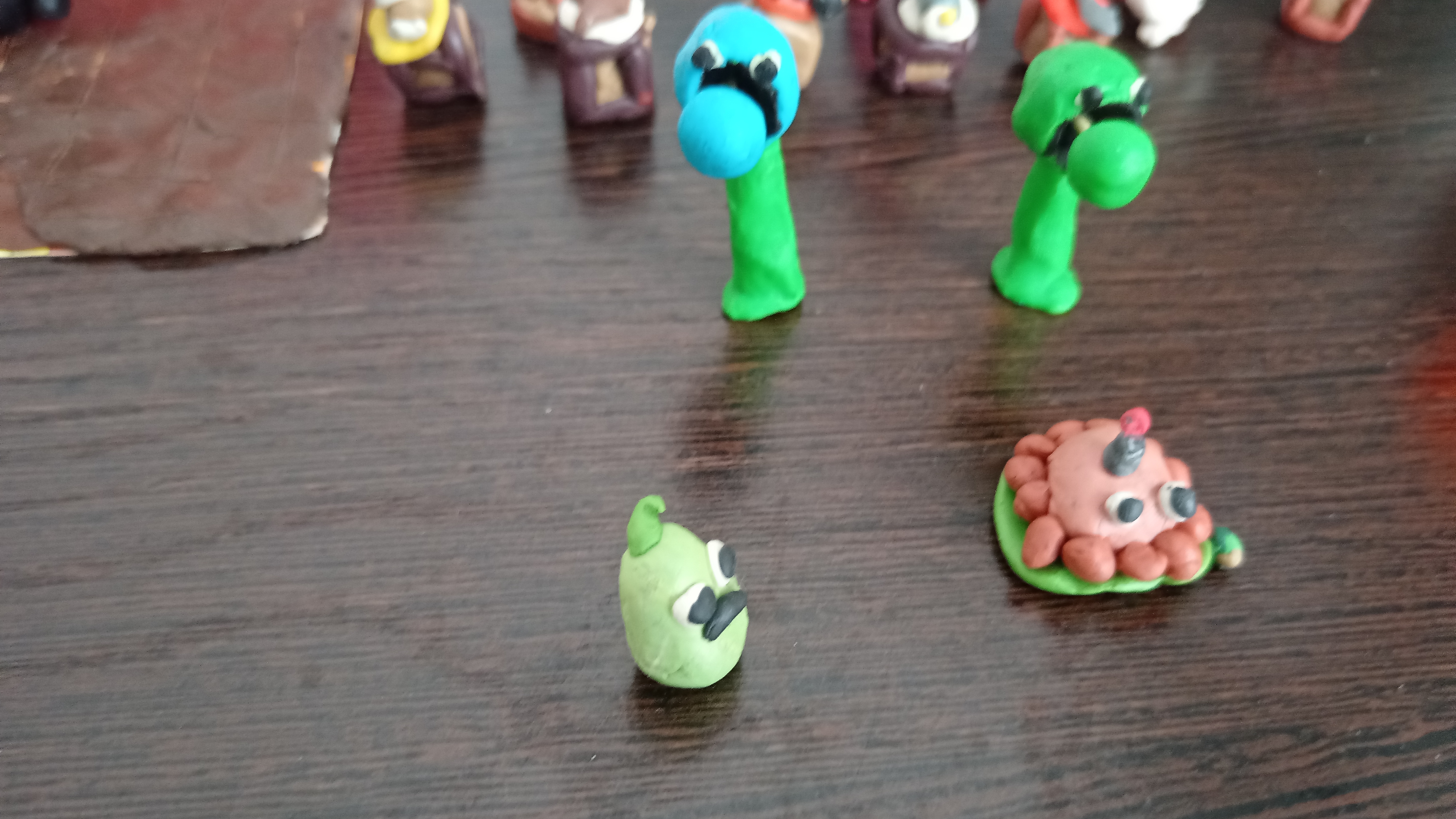 показываю как я леплю Растения против Зомби