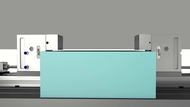Тиски пневматические серии ТП 95-Г2|Устройство для зажима деталей сверху