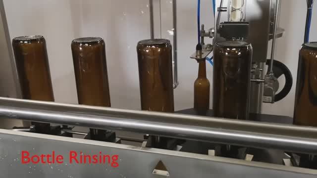 Сидр: линия розлива #сидр #розлив #бутылка