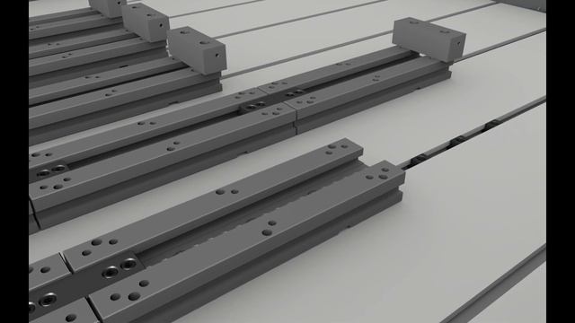 Тиски механические ТМК на портальном столе