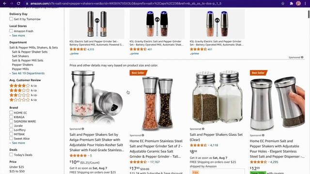 Продажа в Amazon. Module 8.2