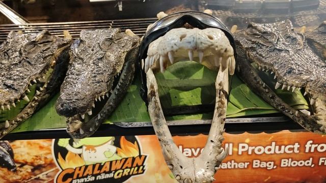 Жареный крокодил