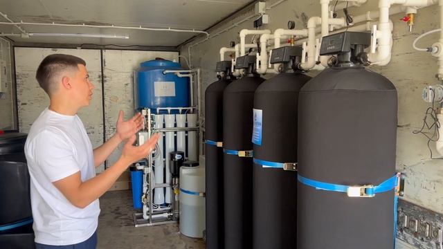 Мобильная станция очистки воды от STARWATER и фонда Ленинградский рубеж.