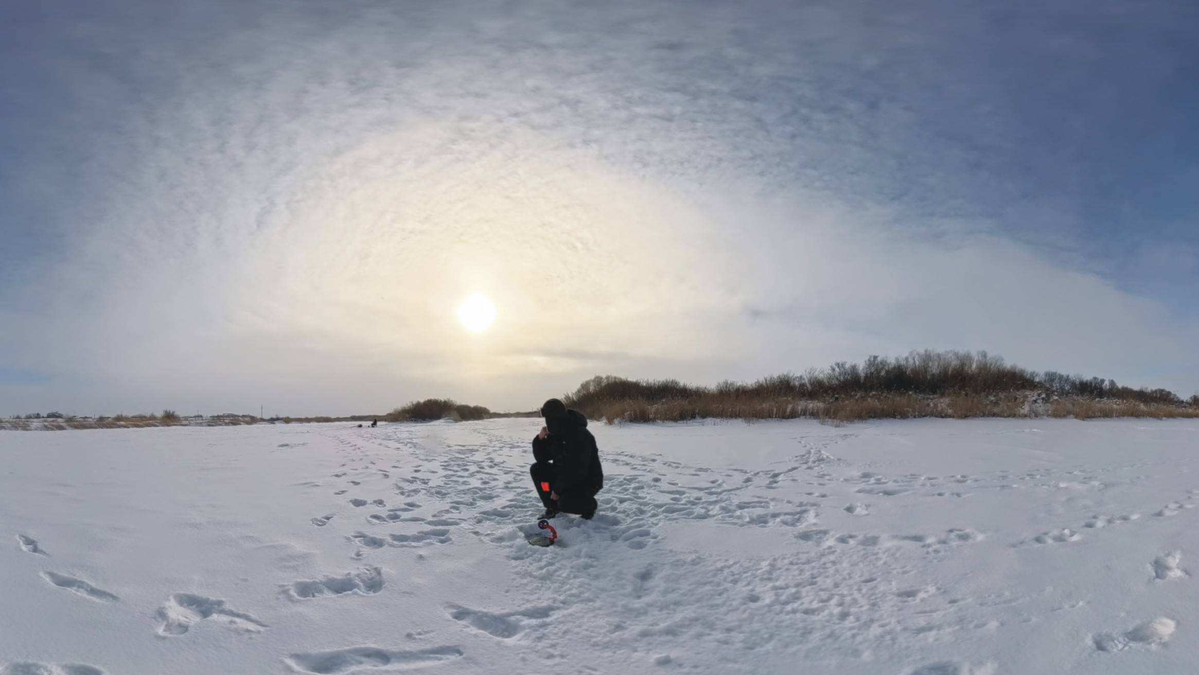 Ловим щуку на старице реки Нура, не добрались до озера Жарлыколь