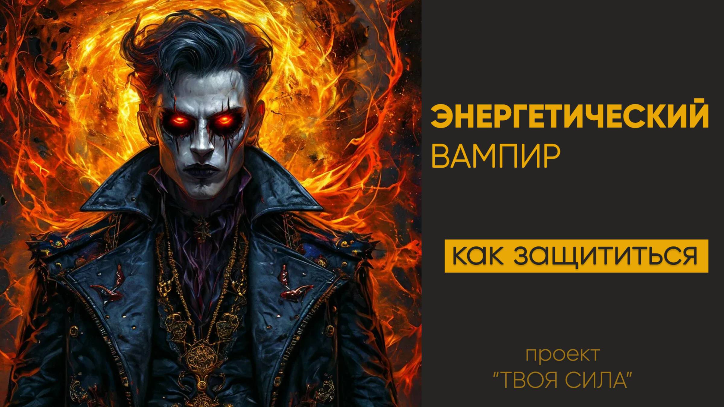Энергетический вампир: признаки и как защититься. Энергетическая защита.
