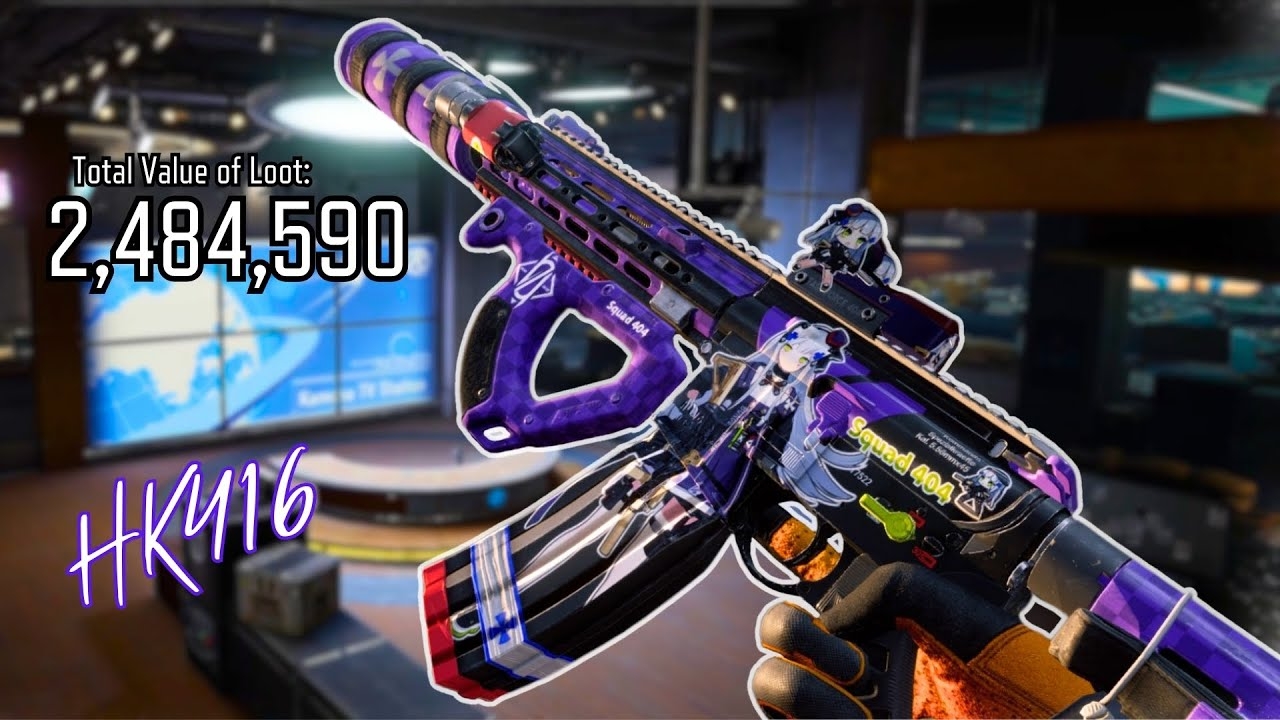 A1 все еще действует? Waifu HK416 на телестанции | Арена-Брейкаут |Топ сборка HK416|