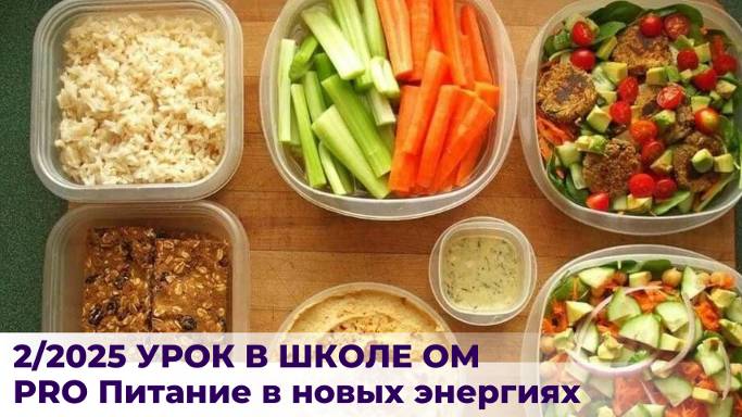 2/2025 Урок в Школе ОМ. PRO Питание нового времени