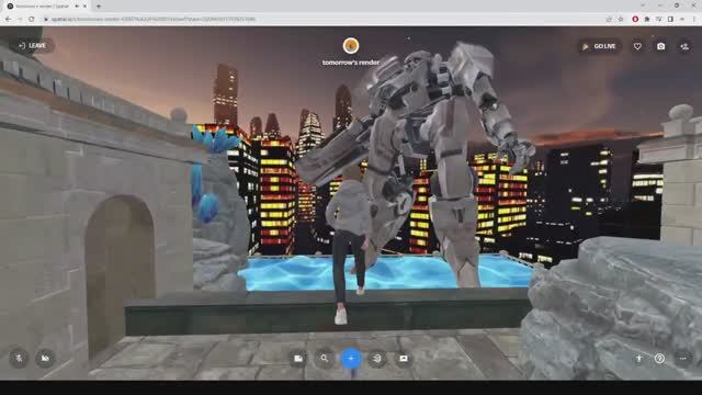 Метавселенные для брендов_ как сделать свой проект в Spatial быстро, бесплатно, бес смс