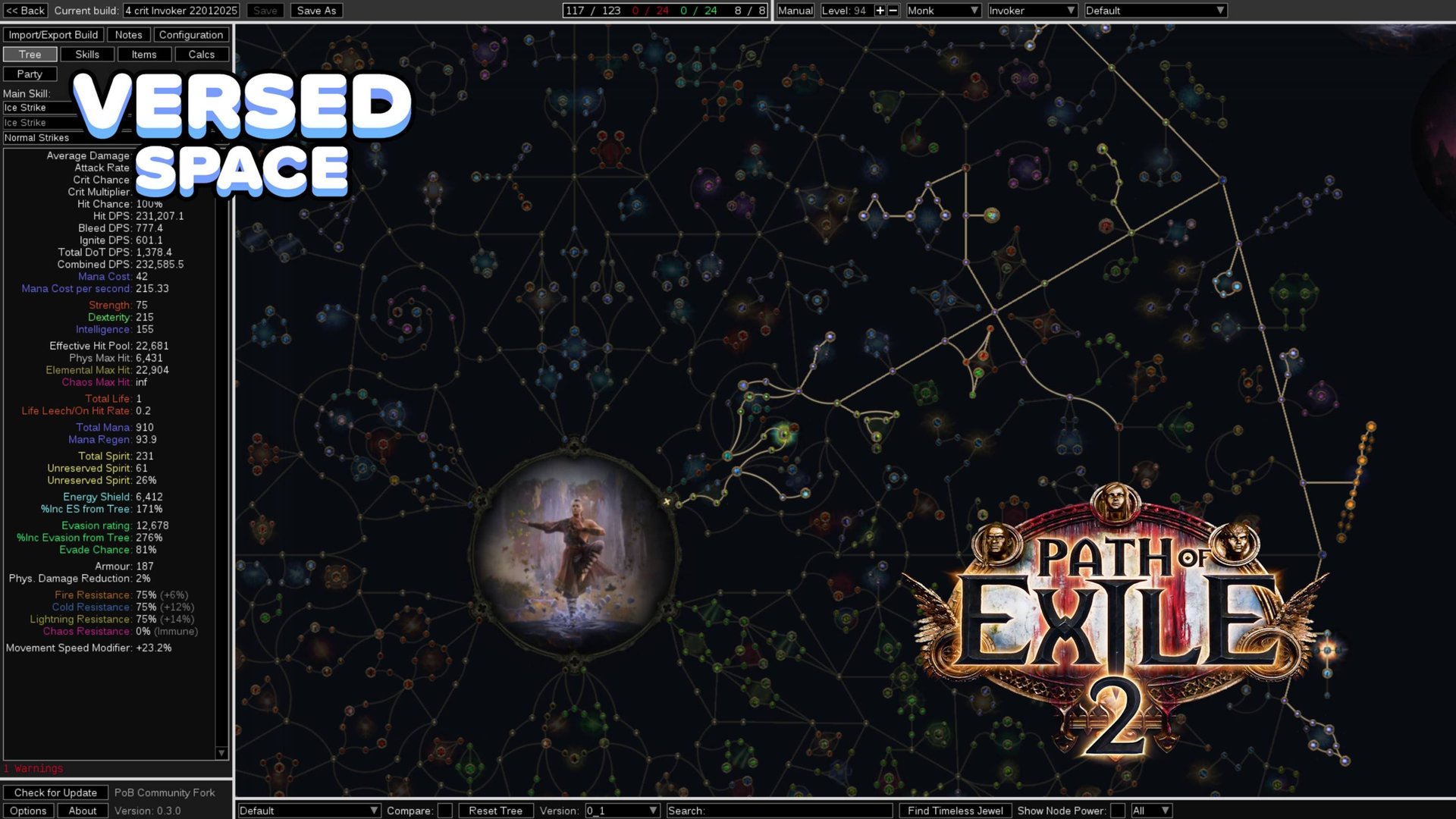 Мой обновленный билд ч8. CI Электро-Лёд + Т4 Босс. Монах. Path of Exile 2