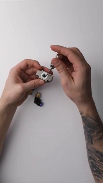 Сборка двухфазной форсунки (воздух-вода) #nozzles #spray #форсунки