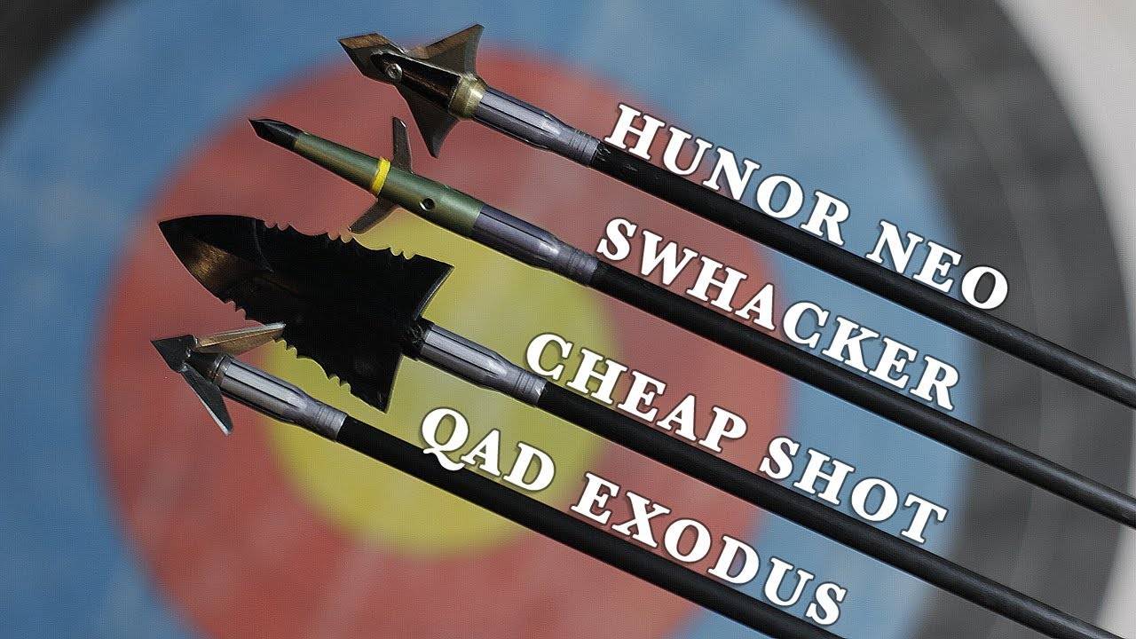 О бродхедах без прикрас. Hunor Neo, QAD Exodus, Swhacker, Cheap Shot.