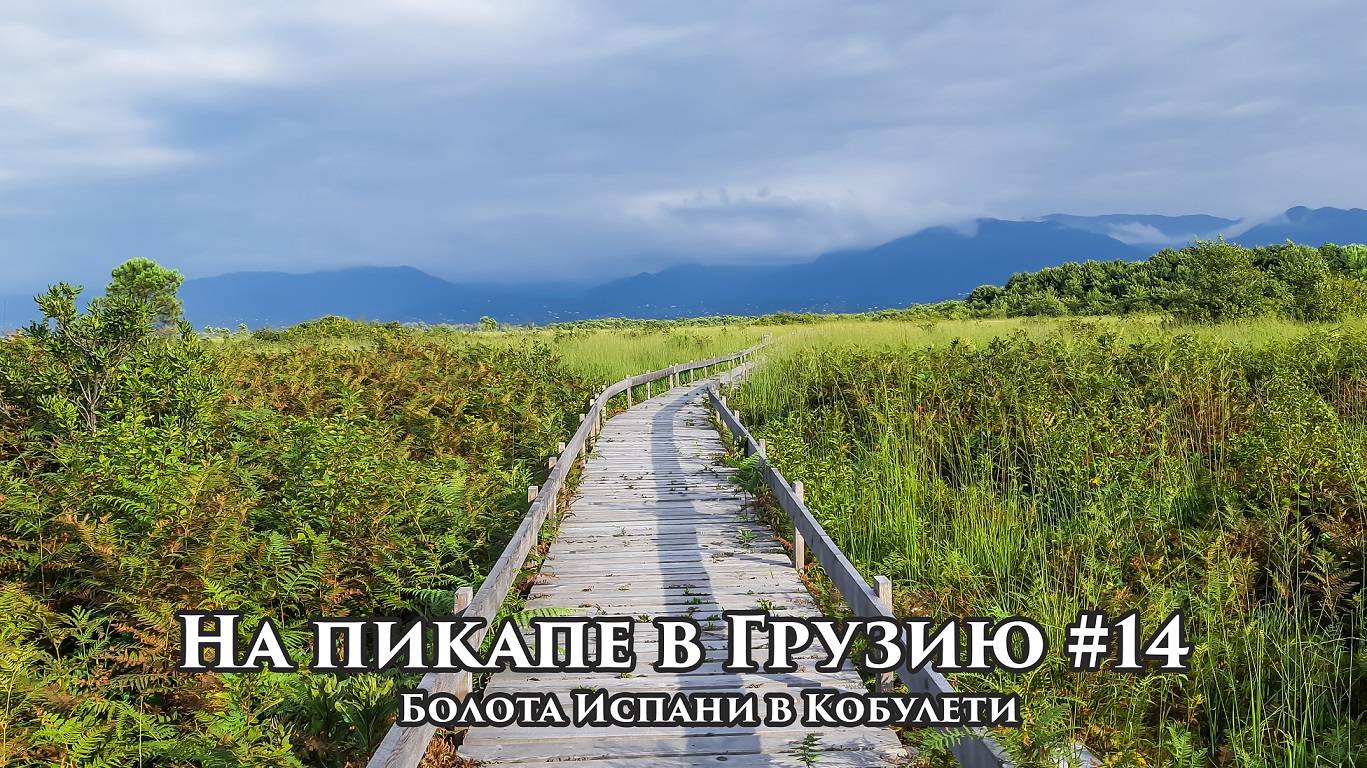 На пикапе в Грузию #14 Болота Испани в Кобулети