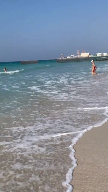 Море ОАЭ. отпуск, солнце. УРА