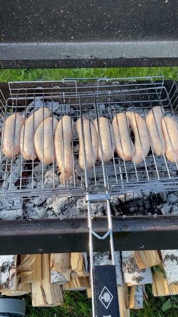 BBQ сосиски в тесте #bbq #барбекю #шашдык