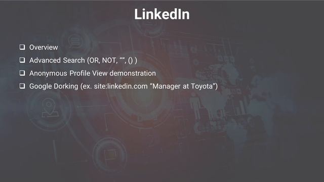 LinkedIn и другие соц.сети [ENG]
