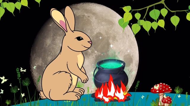 Колыбельная для малышей «Лунный заяц».