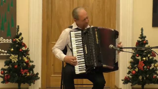 Т.Эванс Танго "Дама Испании"  Играет аккордеонист Владимир Никулин