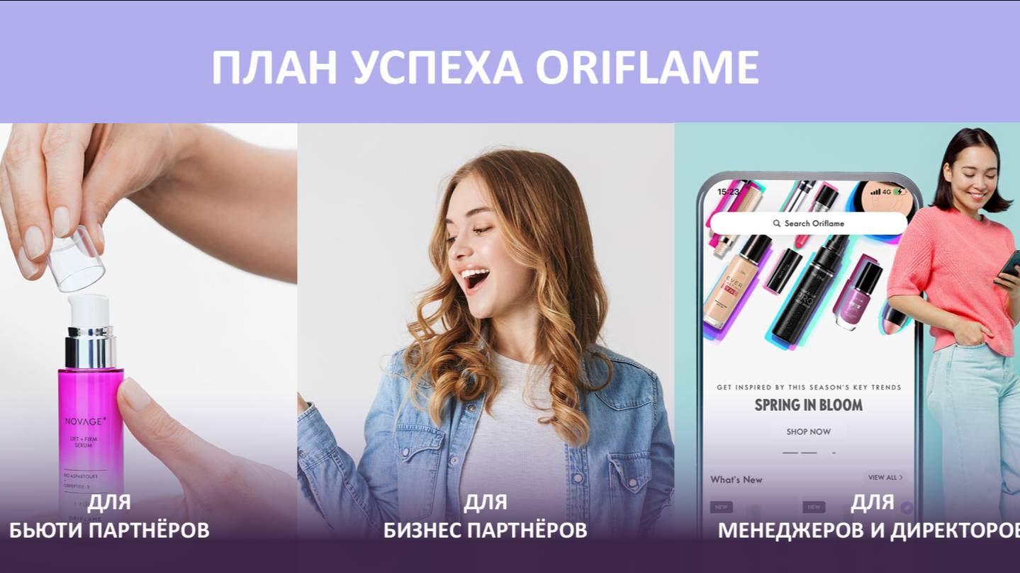 План успеха Орифлейм 2025. Сообщество "Женский Мир"