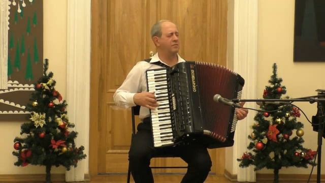 Танго "Брызги шампанского" Играет новосибирский акордеонист Владимир Никулин