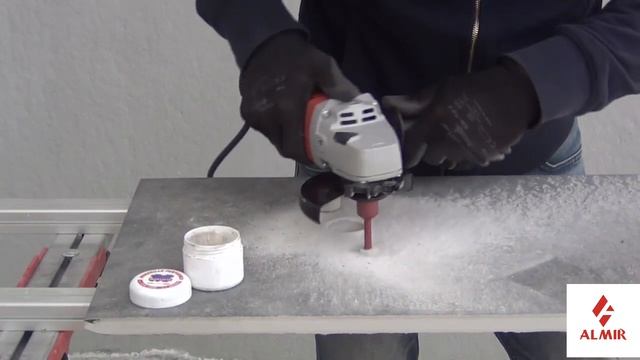 Сухое сверление алмазными сверлами HYPER SEGMENT