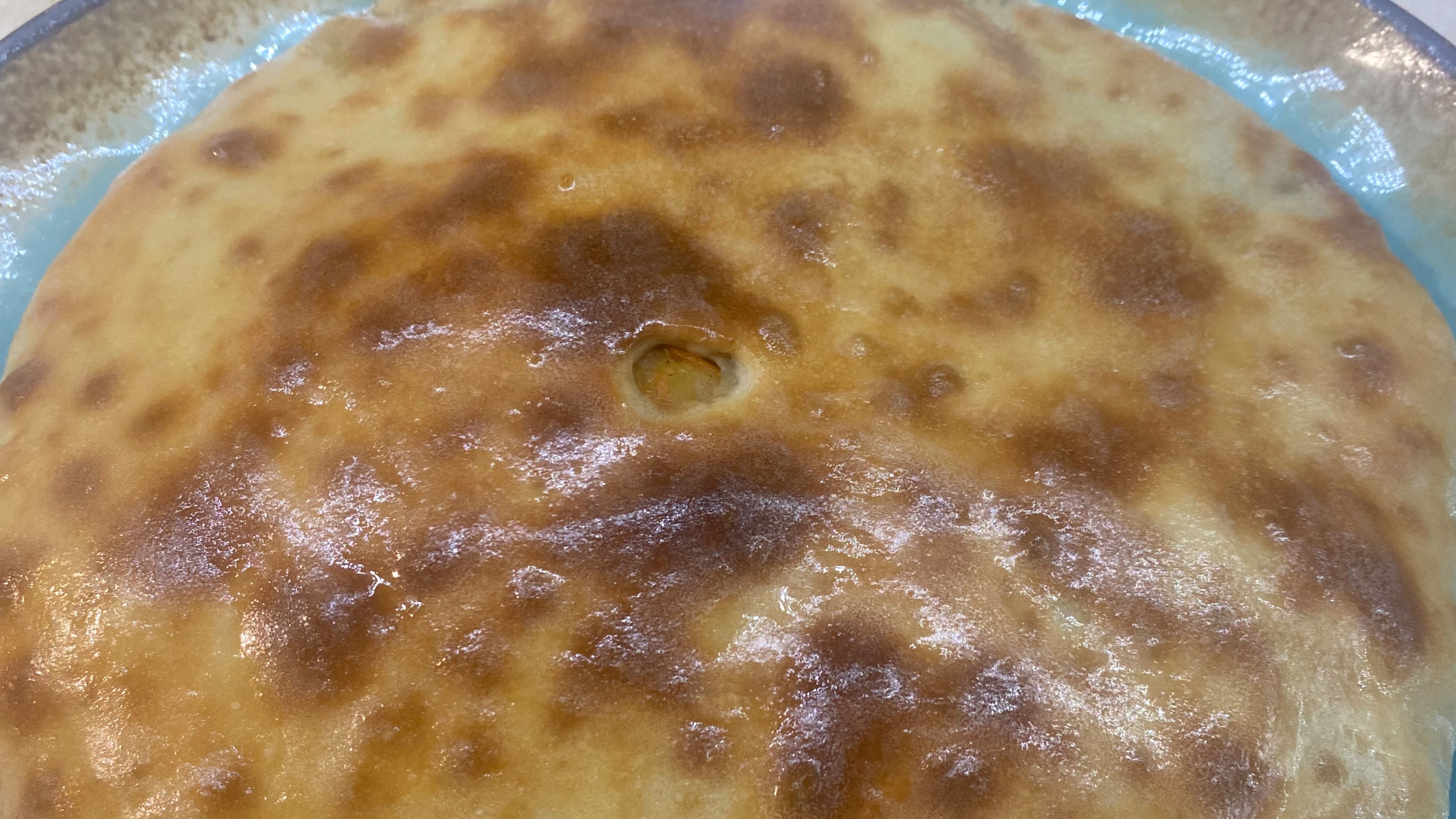 Пирог с тушеной капустой