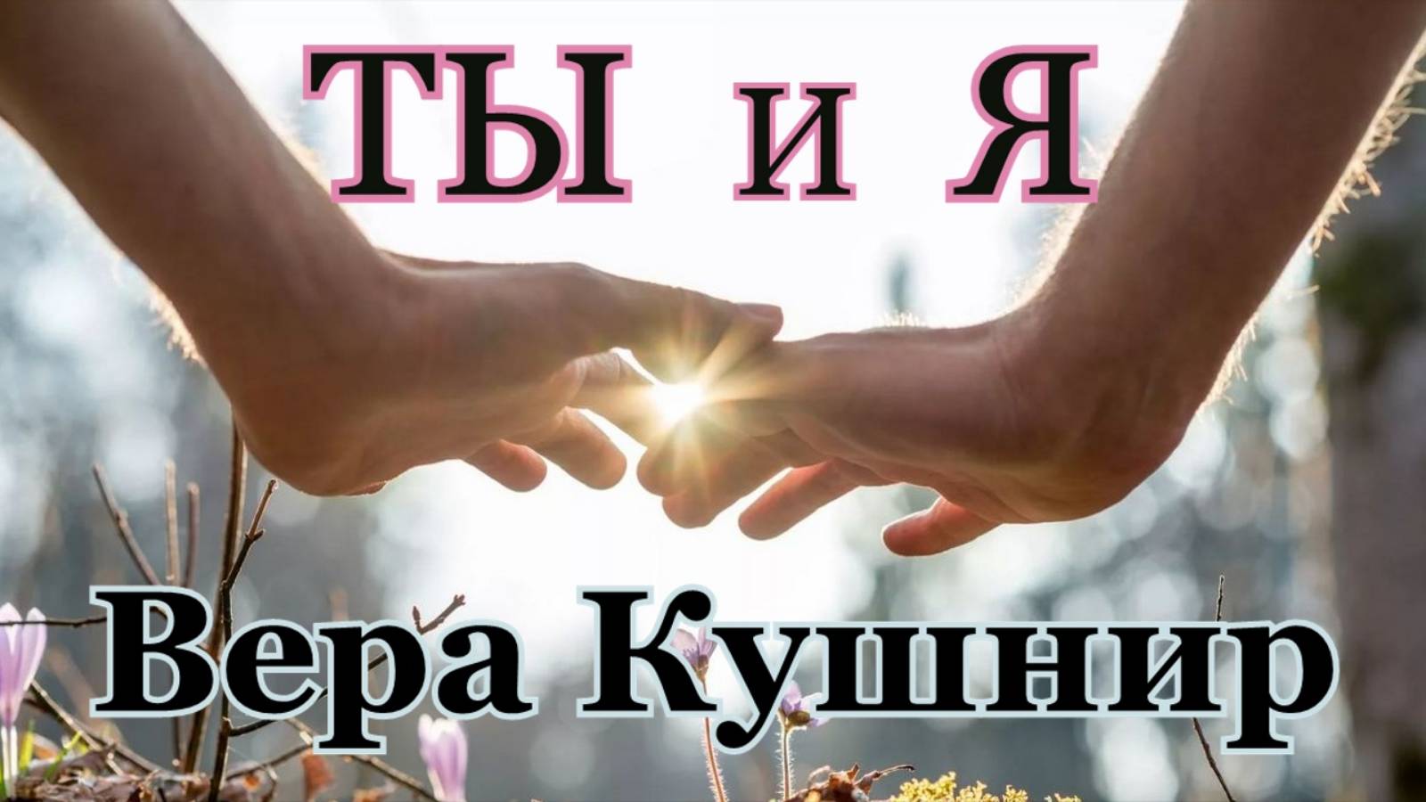 Вера Кушнир. стих - "Ты и я."