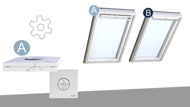 VELUX INTEGRA wall switch – grouping of products