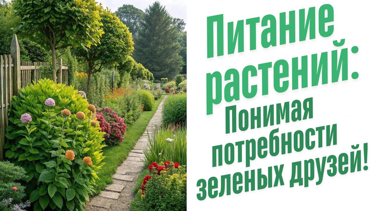 Про питание растений.